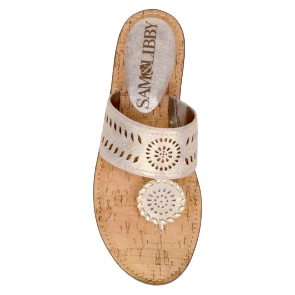 Sam & Libby Target Pale Gold Metallic Tibby Whip Stit… - Gem